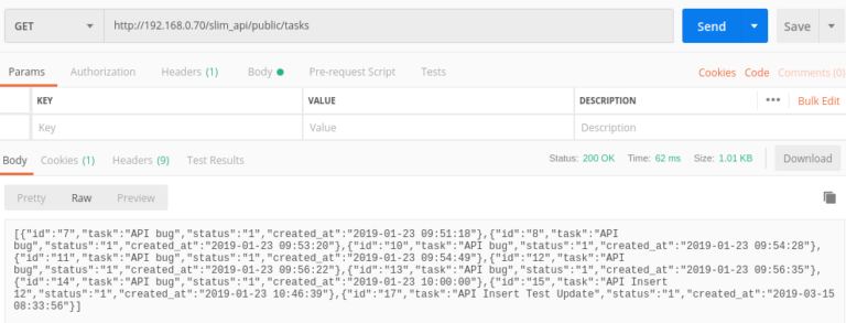 Restful Api With Slim Framework Tech Prastish 2704