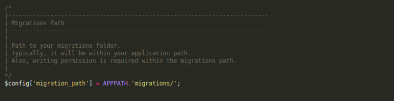 How to Use Migrations in CodeIgniter 3 | Tech Prastish