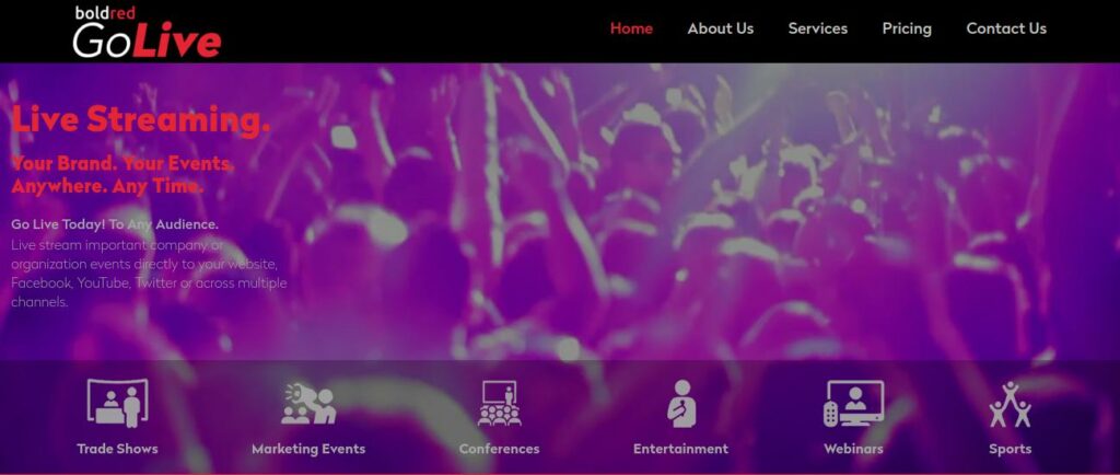 Bold Red GoLive - Tech Prastish